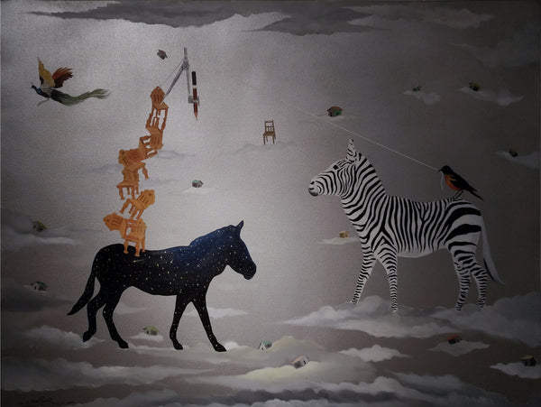 Black and White - Uma Shankar– MODERN ART GALLERY