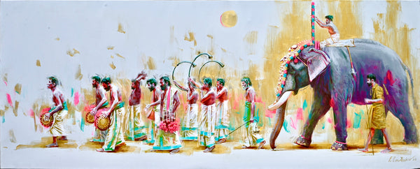 Pooram Procession– MODERN ART GALLERY